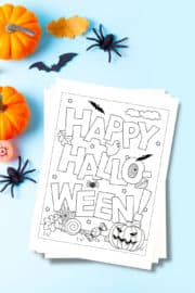 101+ October Coloring Pages - Made with HAPPY