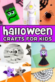 75+ Easy Halloween Crafts For Kids - Made with HAPPY