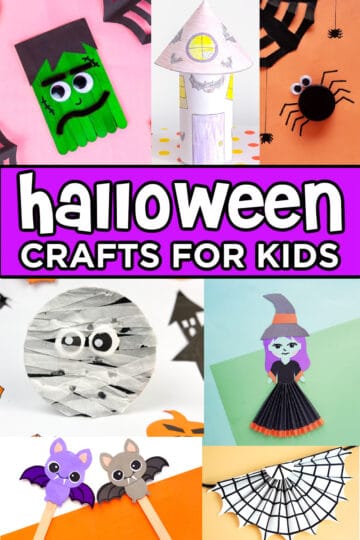 75+ Easy Halloween Crafts For Kids - Made with HAPPY