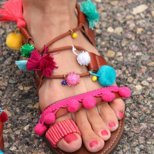 DIY Sandals - Spring and Summer Sandals DIY Project