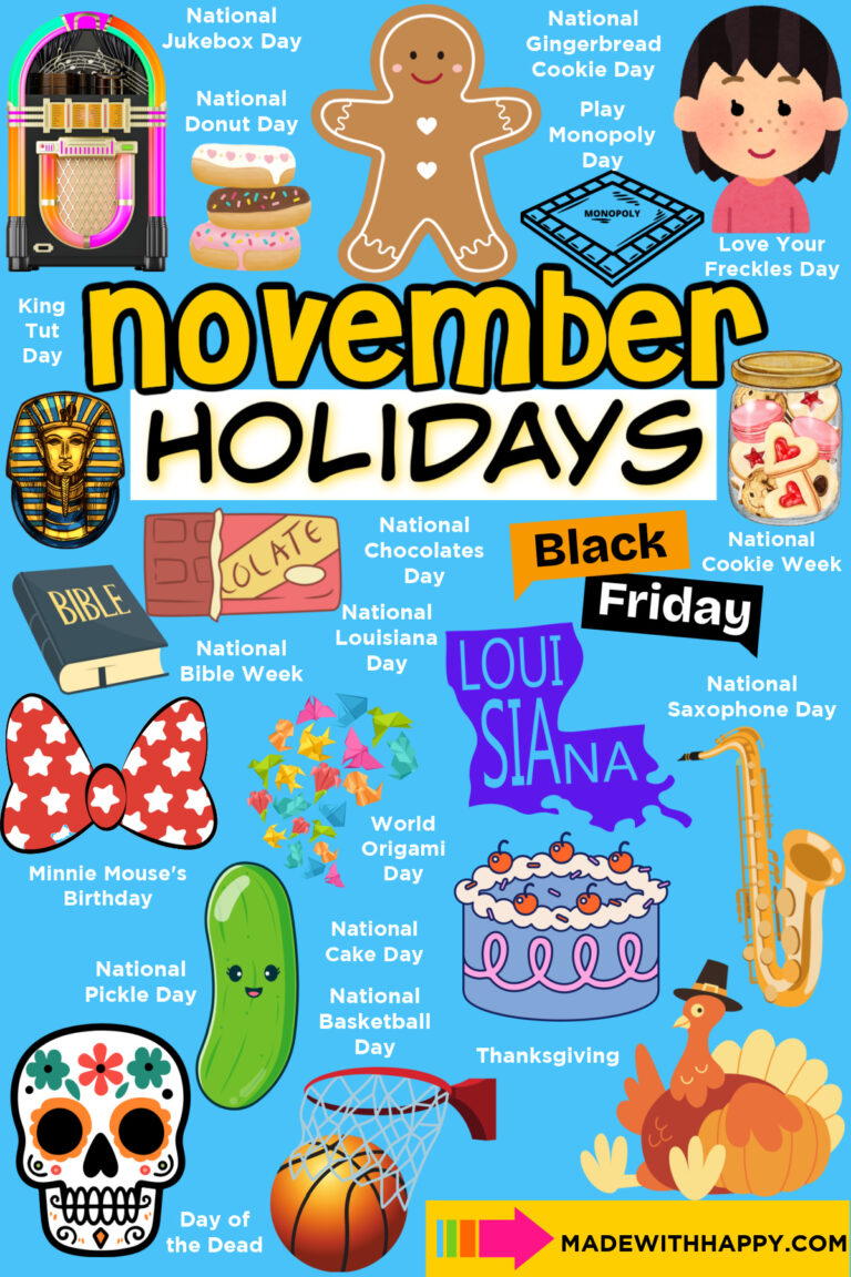 75+ November Coloring Pages - Made with HAPPY