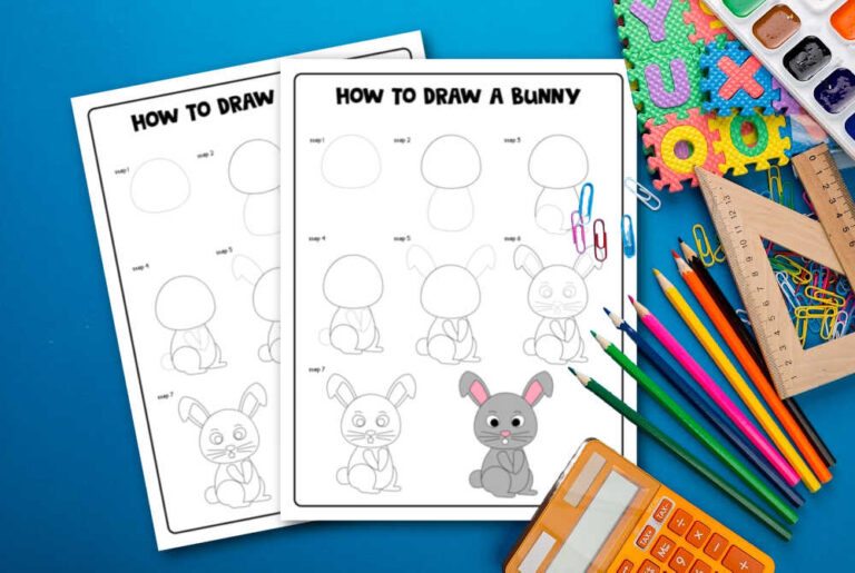 How to Draw a Bunny - Made with HAPPY