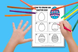 How To Draw an Easter Egg - Easy Step By Step Tutorial