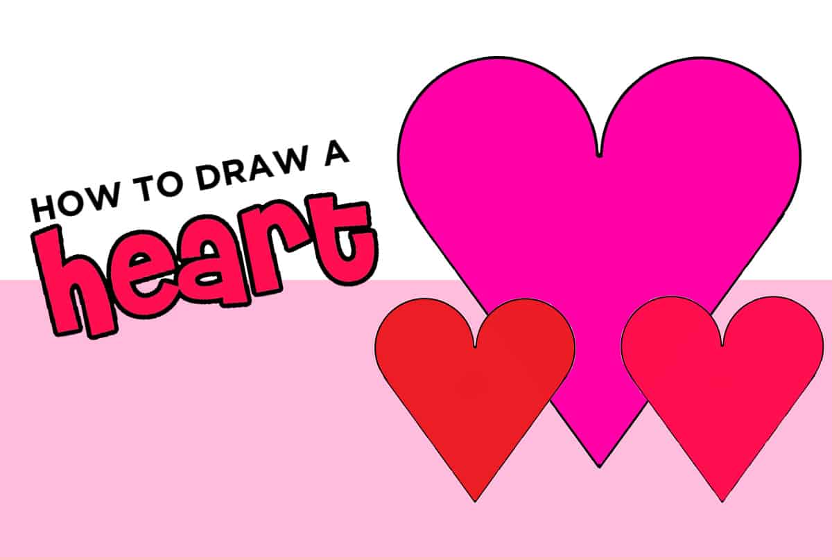 How To Draw Hearts By Steps