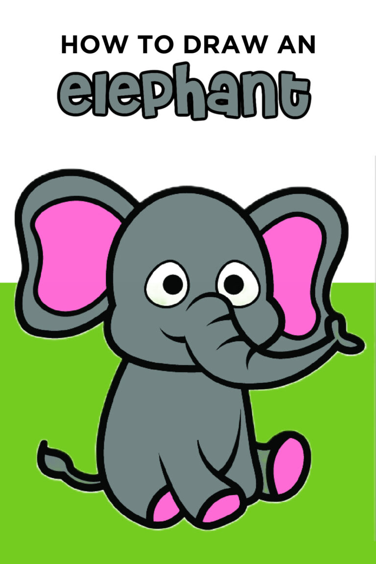 How To Draw an Elephant - Made with HAPPY