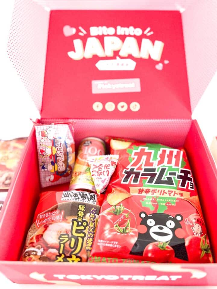 Japanese Snacks - Tokyo Treat - Made with HAPPY