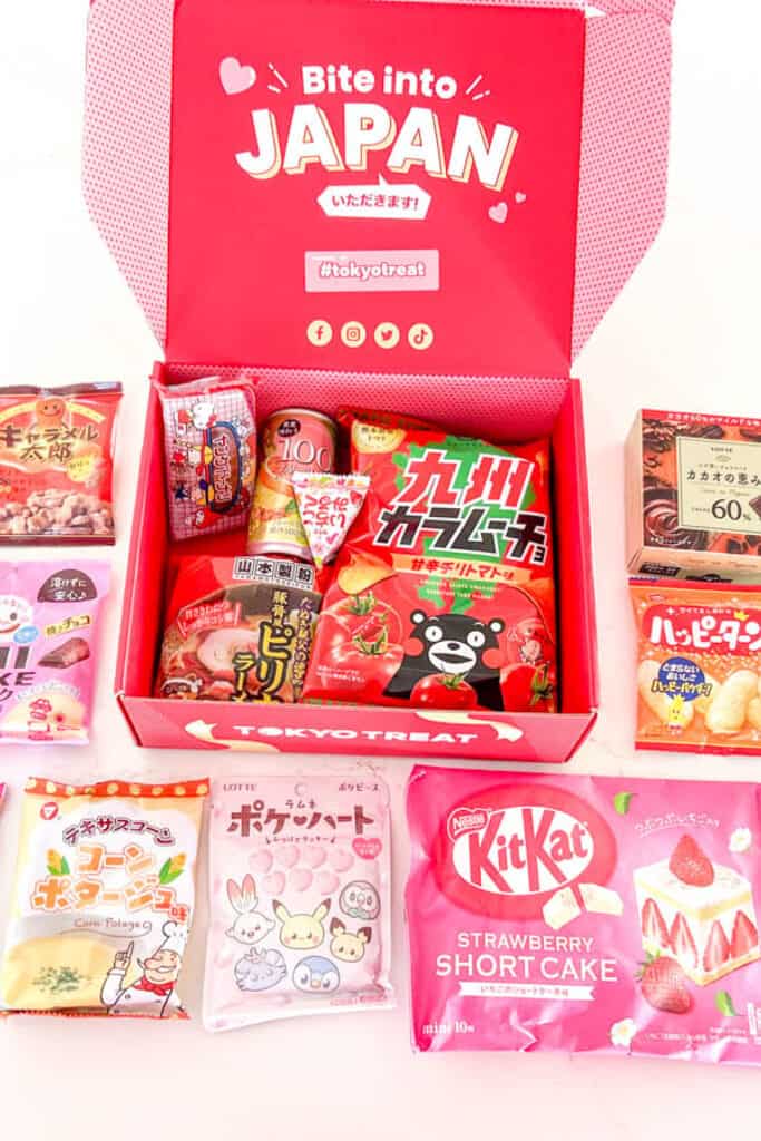 Japanese Snacks - Tokyo Treat - Made with HAPPY