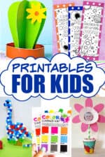 101+ Free Printables for Kids - Crafts, Puzzles, Games & More