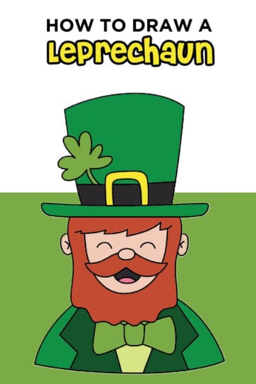 How To Draw a Leprechaun - Easy Step-By-Step Drawing Tutorial