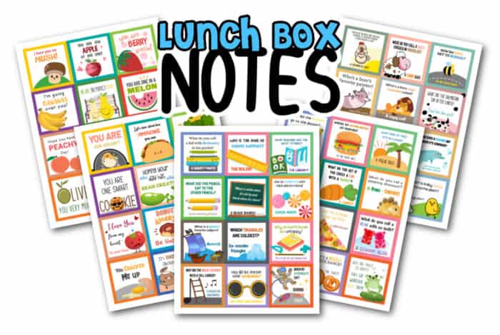 60 Free Printable Lunch Box Notes For Kids - Made with HAPPY