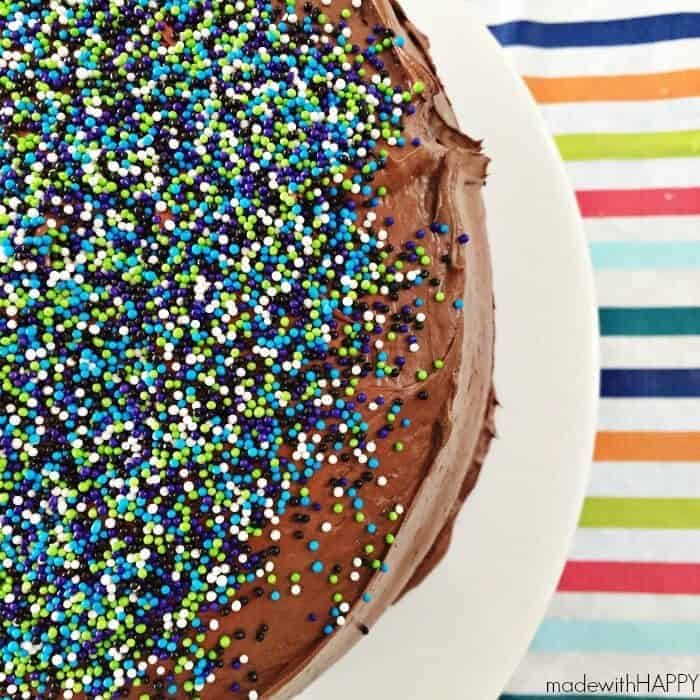 How to make a HAPPY cake - Made with HAPPY