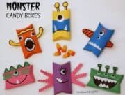 DIY Monster Boxes - Made with HAPPY