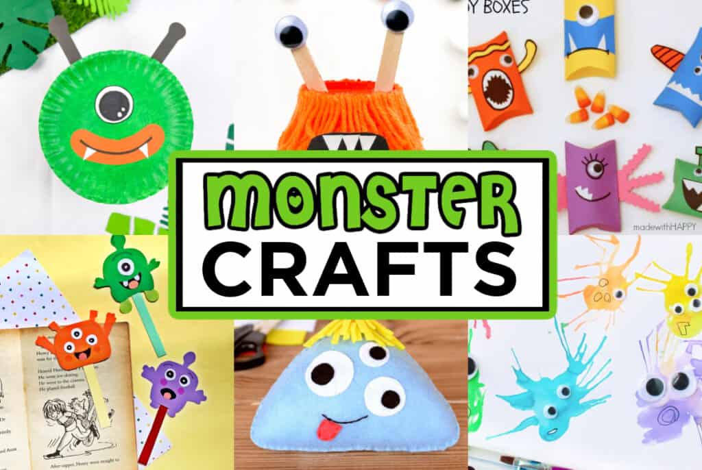 DIY Monster Boxes - Made with HAPPY