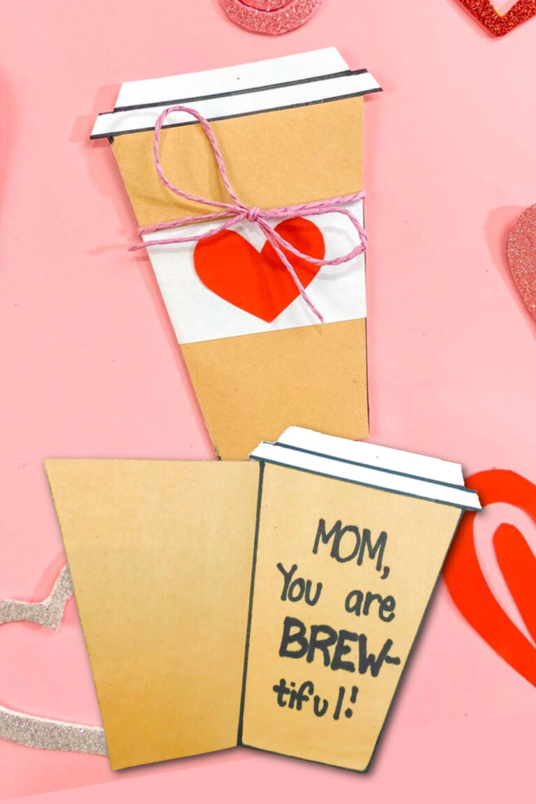 Easy Mother's Day Crafts For Kids - Made with HAPPY