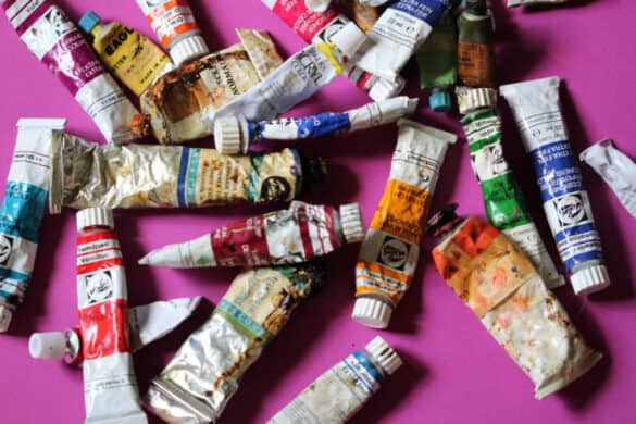Different Types of Craft Paint - Made with HAPPY