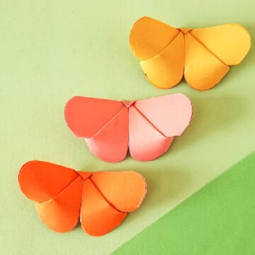 Origami Butterflies - Made with HAPPY