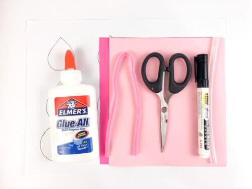 P is for Pig Craft with Printable Letter P - Made with HAPPY