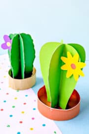 3D Paper Cactus
