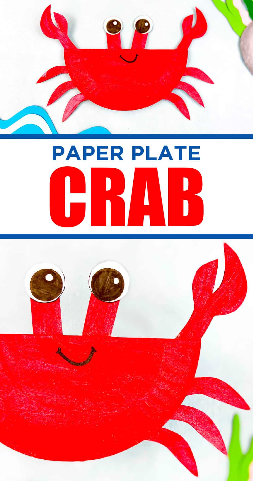 Paper Plate Crab - Made with HAPPY