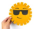 Fun Paper Plate Sun Craft For Kids - Made with HAPPY