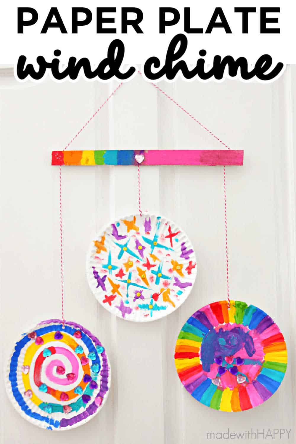 Simple Paper Wind Sock Craft - Camping Kids Crafts