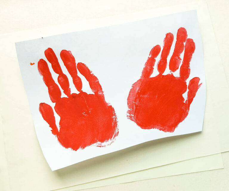 Easy Handprint Butterfly Craft For Kids - Made with HAPPY