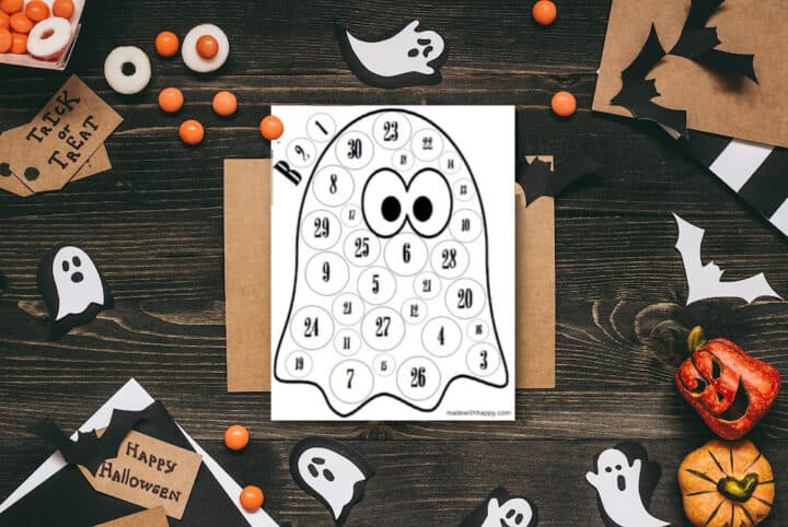 Free Printable Halloween Countdown For Kids - Made with Happy