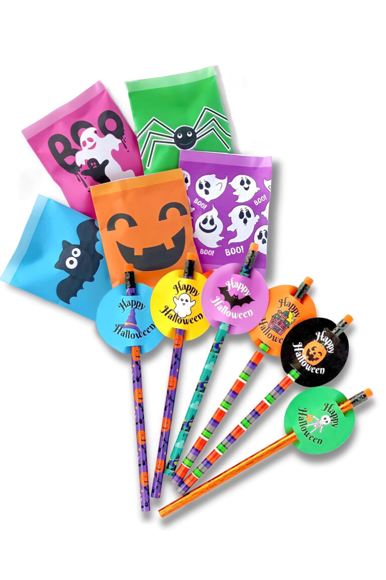 FREE Printable Halloween Pencil Toppers - Made with HAPPY
