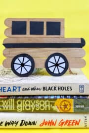 School Bus Craft For Kids - Made with HAPPY