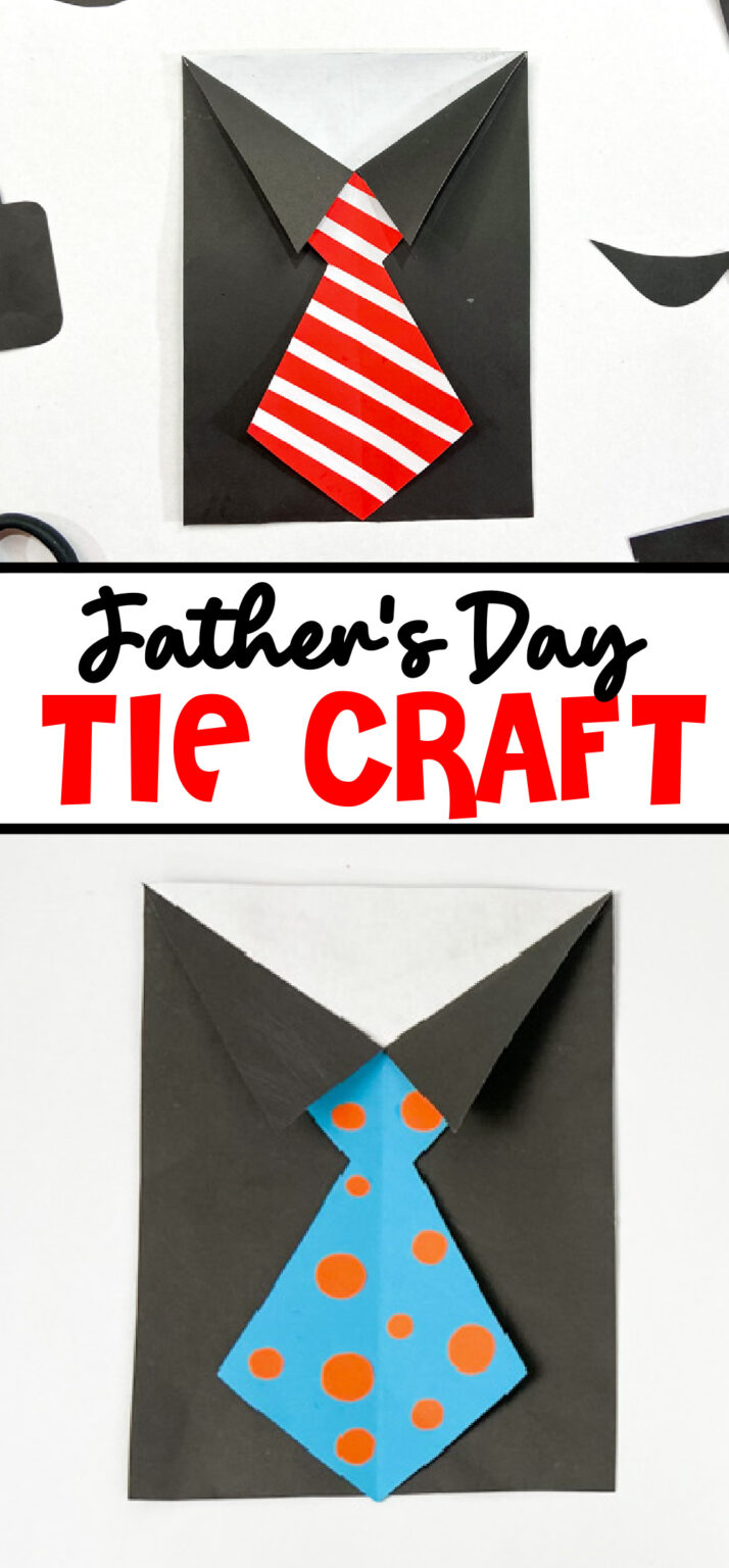 Father's Day Tie Card - Made with HAPPY