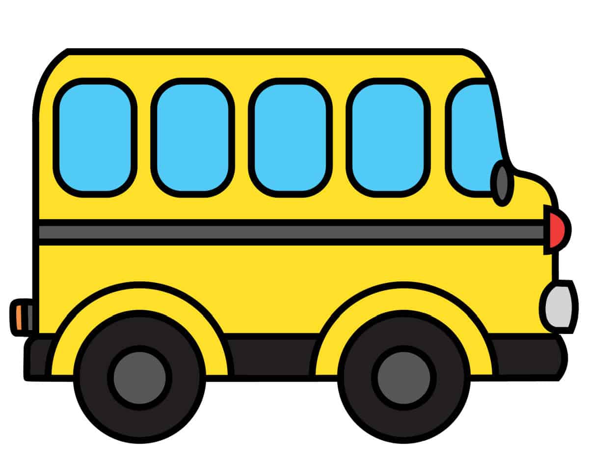 Simple Bus Drawing