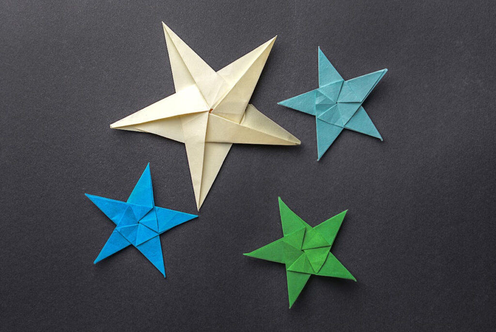 Easy Star Craft For Kids - Made with HAPPY