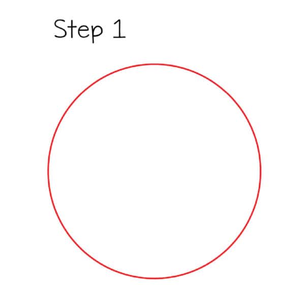 How To Draw a Basketball Easy Step-By-Step - Made with HAPPY
