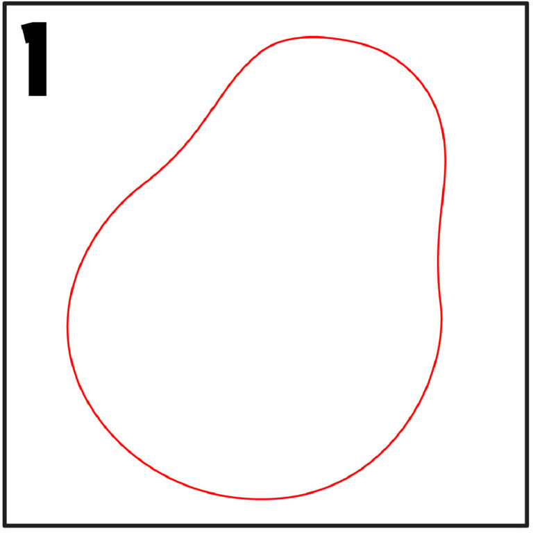 How To Draw an Avocado Easy Step By Step Tutorial - Made with HAPPY