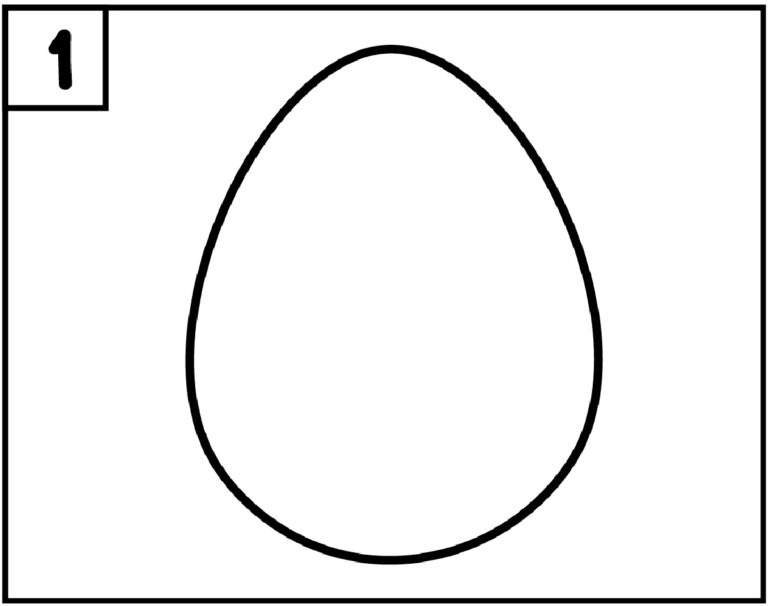 How To Draw an Easter Egg - Easy Step By Step Tutorial