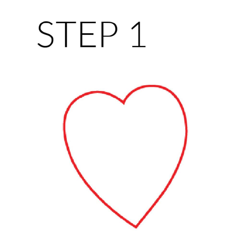 How To Draw a Four-Leaf Clover Easy Step-By-Step Tutorial