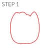 How To Draw a Tulip Easy Step-By-Step Tutorial - Made with HAPPY