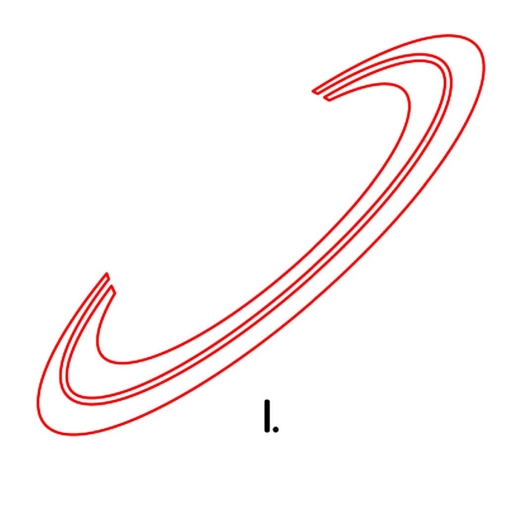 How To Draw Saturn Easy Step-by-Step Tutorial - Made with HAPPY