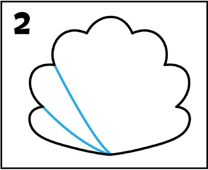 How To Draw a Shell - Easy Step-by-Step Tutorial - Made with HAPPY