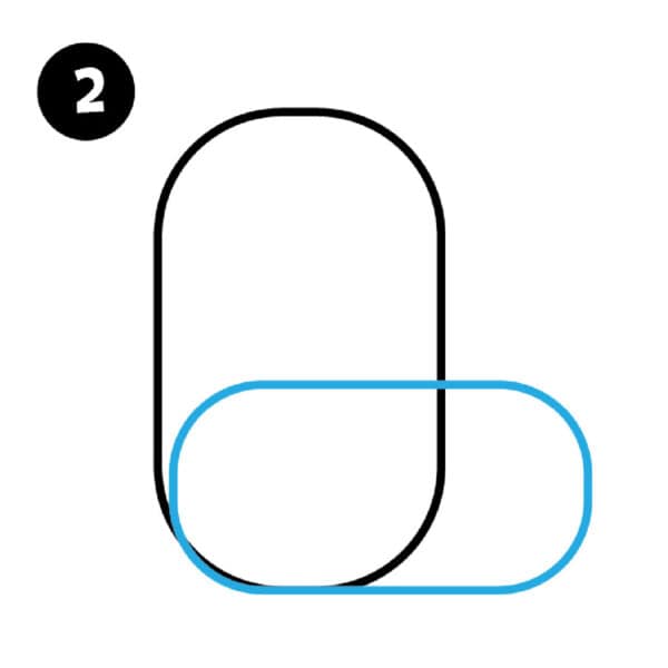 How To Draw a Stocking Easy Step-by-Step Tutorial - Made with HAPPY