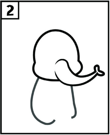 How To Draw an Elephant - Made with HAPPY