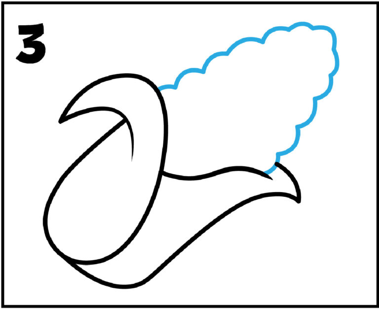How To Draw Corn Easy Step By Step Tutorial - Made with HAPPY