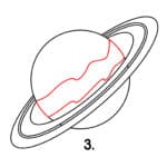 How To Draw Saturn Easy Step-by-Step Tutorial - Made with HAPPY