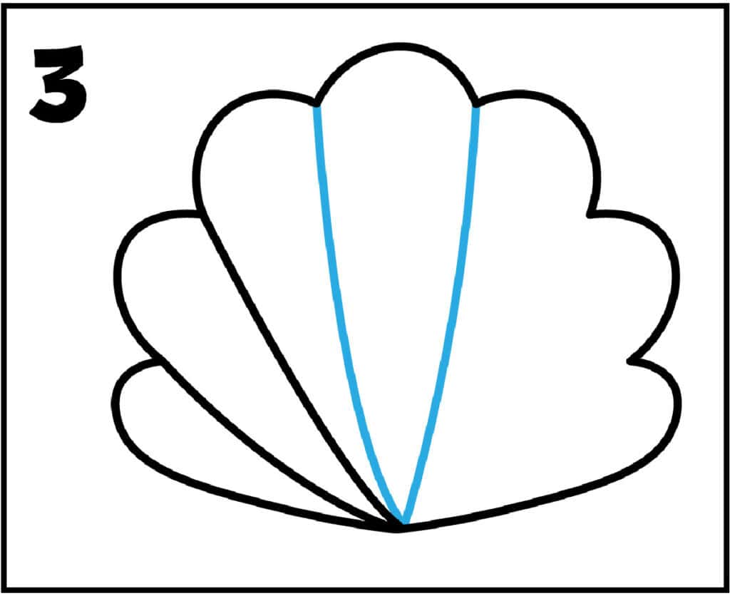 How To Draw a Shell - Easy Step-by-Step Tutorial - Made with HAPPY