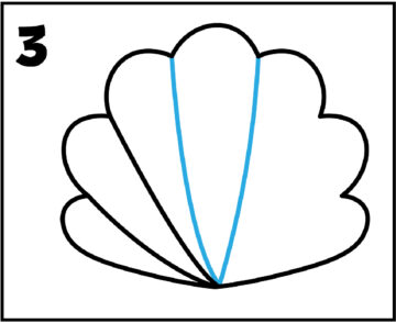 How To Draw a Shell - Easy Step-by-Step Tutorial - Made with HAPPY