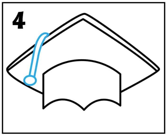How to Draw a Graduation Cap Easy Step By Step Tutorial