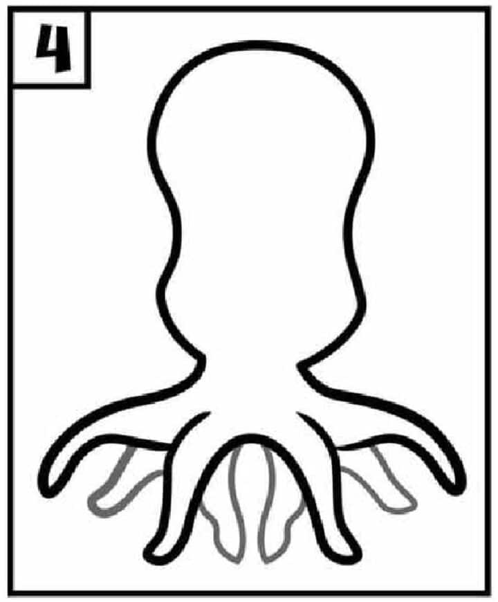 How To Draw an Octopus Easy Step-by-Step Tutorial - Made with HAPPY
