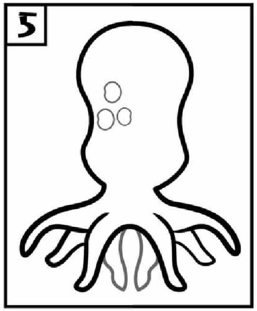 How To Draw an Octopus Easy Step-by-Step Tutorial - Made with HAPPY