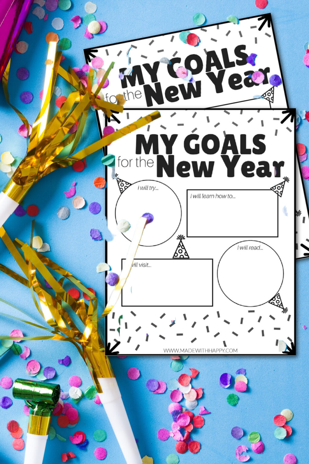 FREE Printable Goal Setting Worksheet For Kids