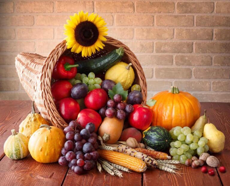 Paper Cornucopia Craft - Made with HAPPY
